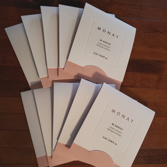 MONAT GLOBAL | Skincare | New 8 Pack Samples Of Monat Be Gentle Creamy ...